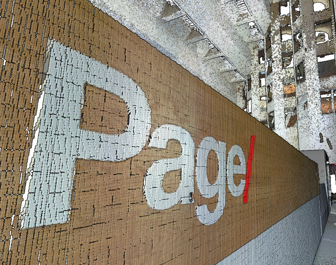 Page Architects-3D Laser Scanning of Lobby Area -Reality IMT